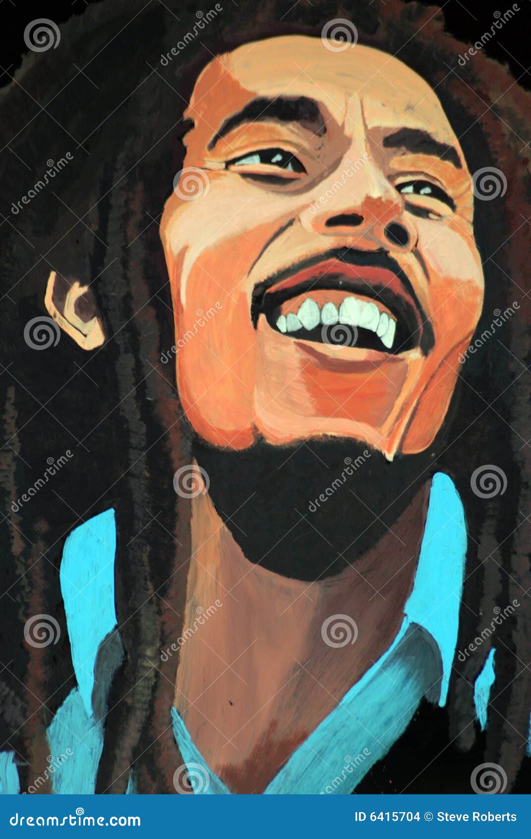 Animated Bob Marley