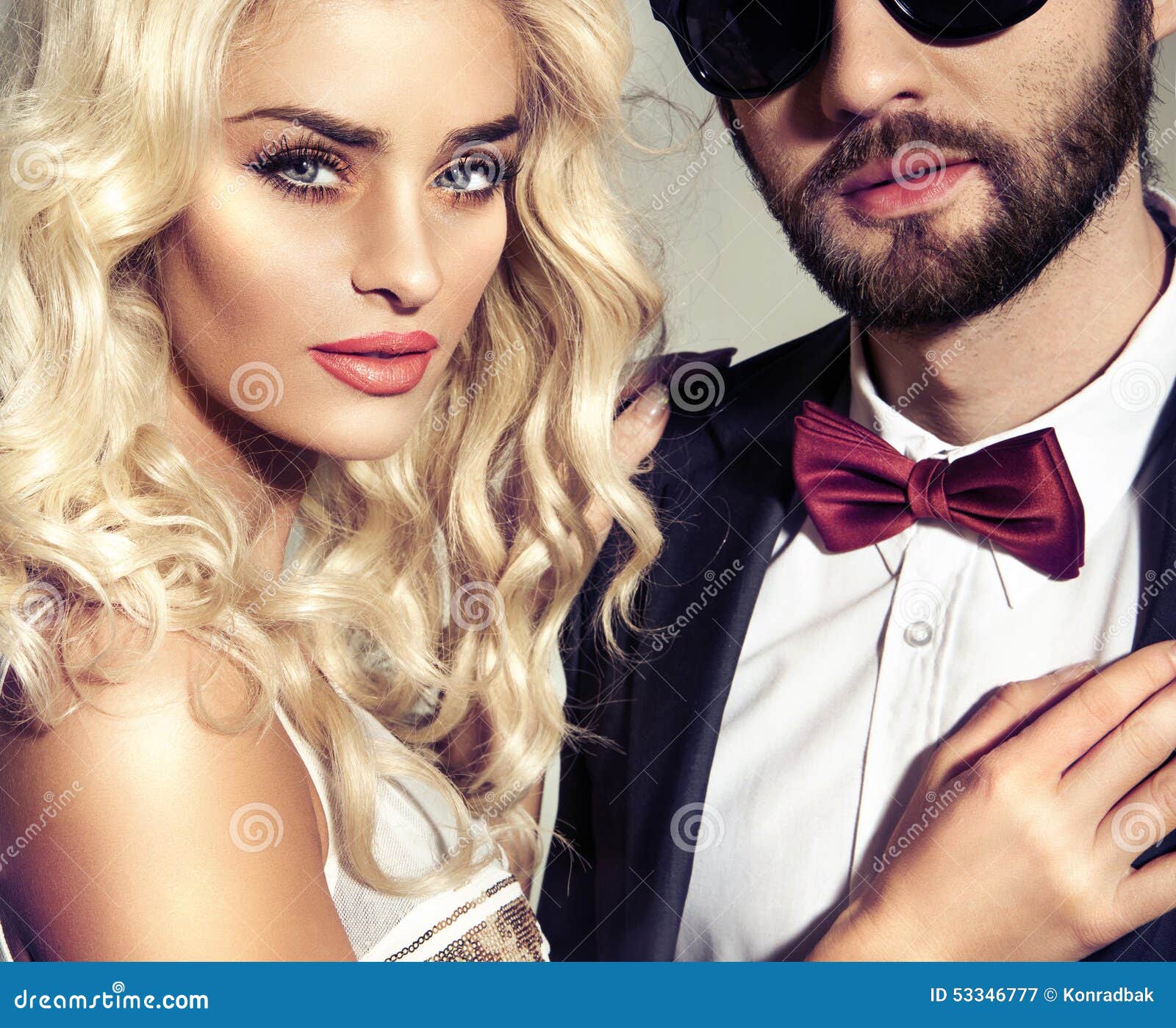 Portrait of Bold and Beautiful People Stock Image - Image of emotional ...