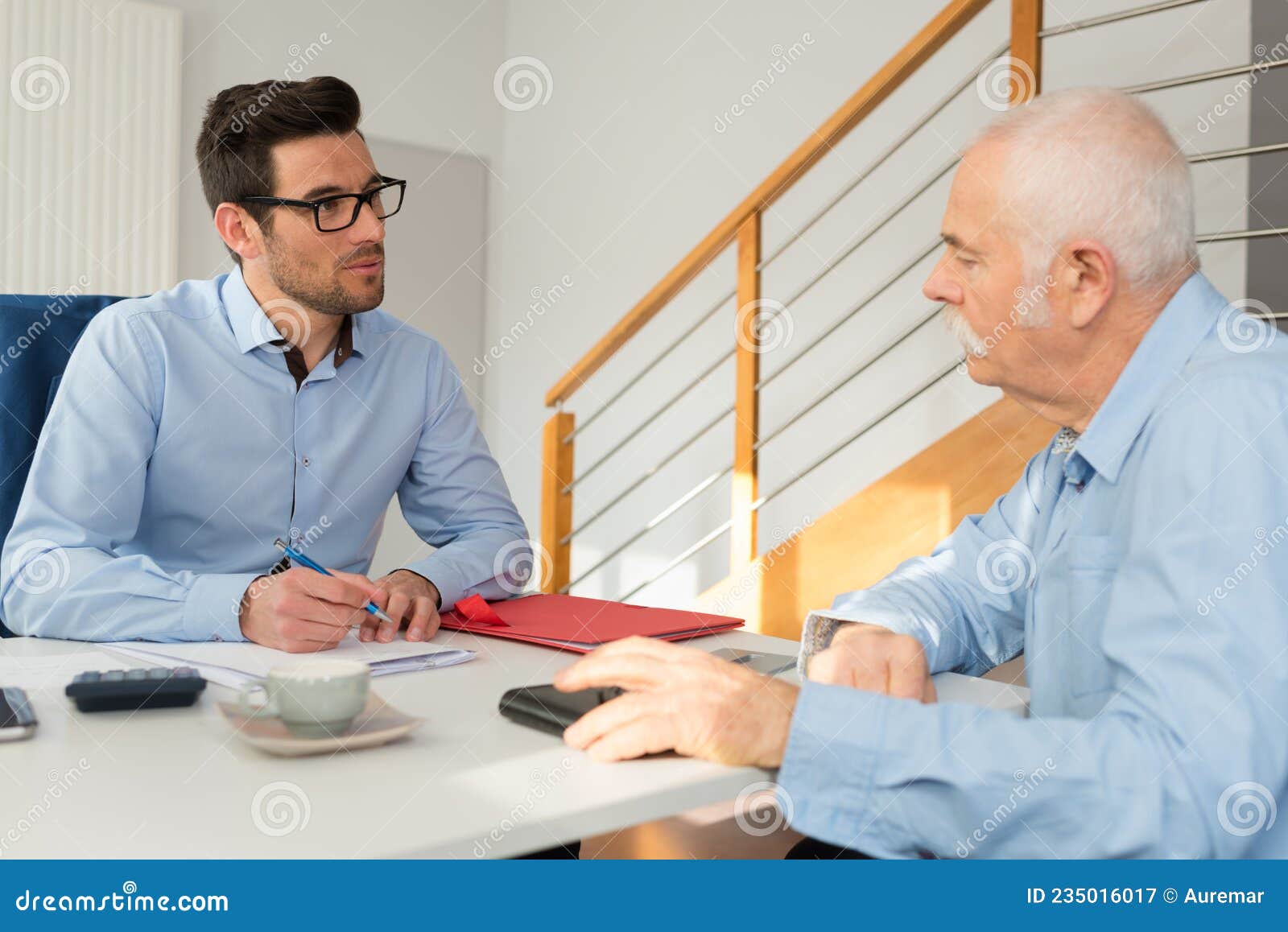 Portrait Of Boss In Studio. Photo Of Handsome Boss Wear Suit. Boss ...