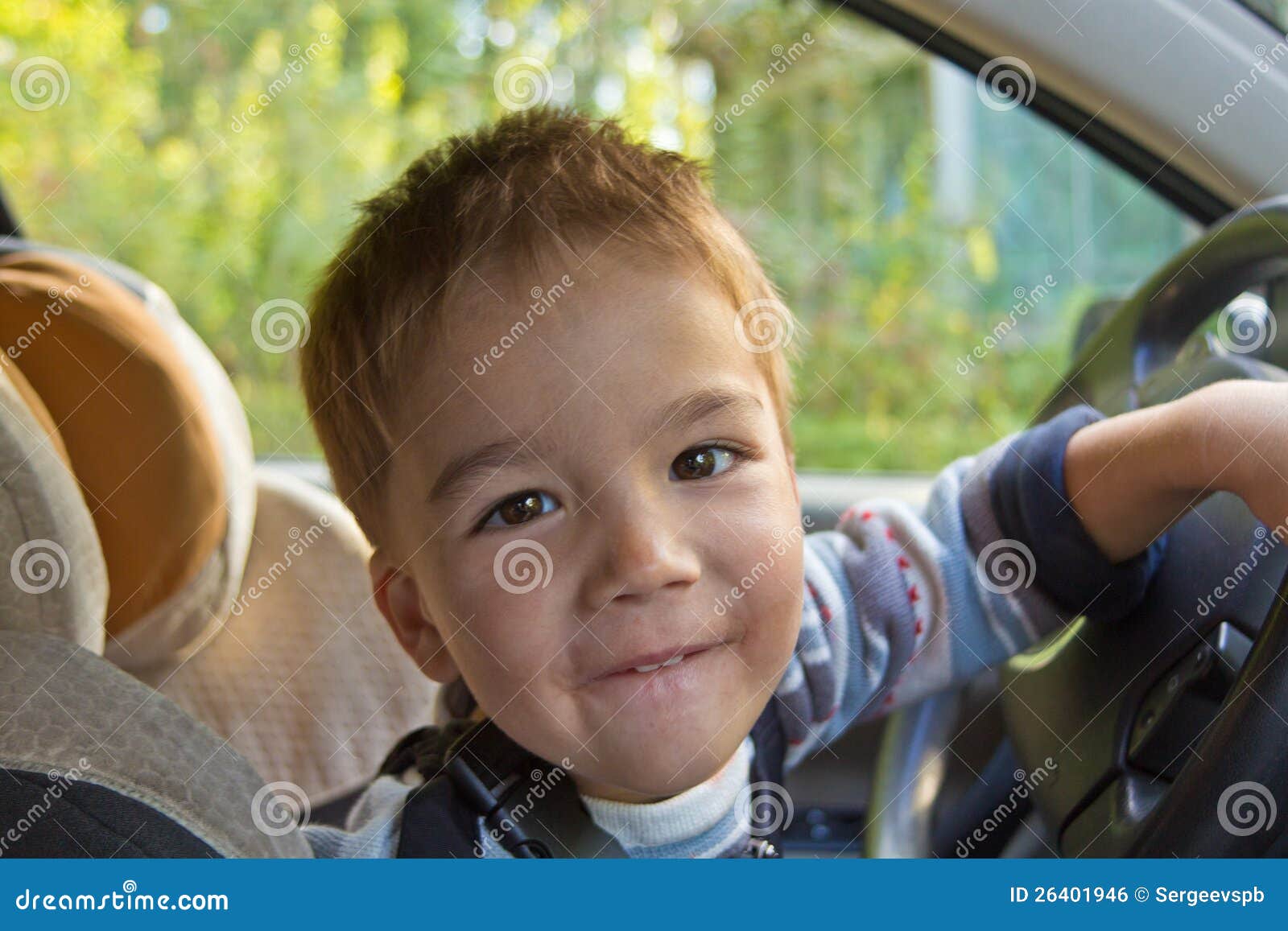 Portrait of the boy stock photo. Image of drivers, little - 26401946