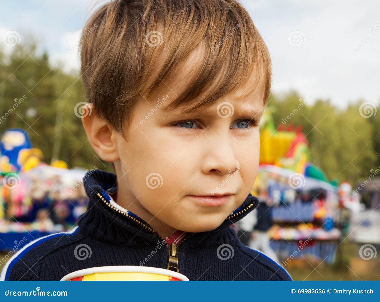 Portrait of a boy stock photo. Image of expression, outdoor - 69983636