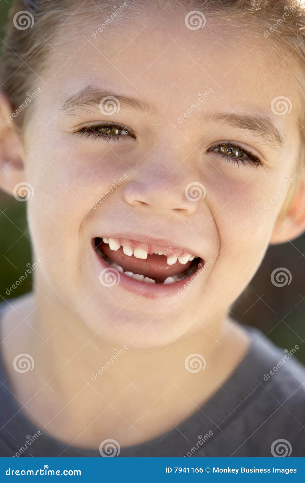 Portrait of Boy Smiling stock photo. Image of people, teeth - 7941166