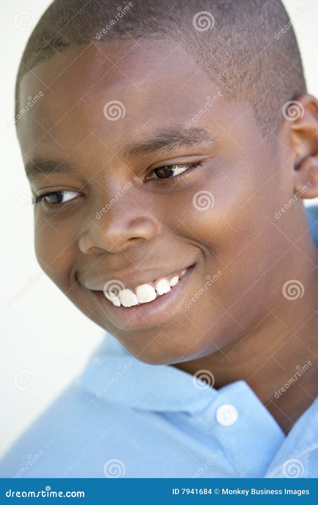 Portrait of Boy Smiling stock photo. Image of people, emotion - 7941684