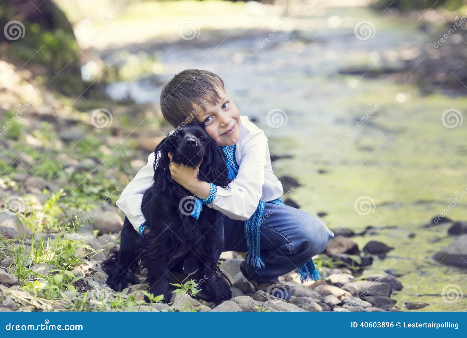 Portrait of a boy stock photo. Image of nature, family - 40603896
