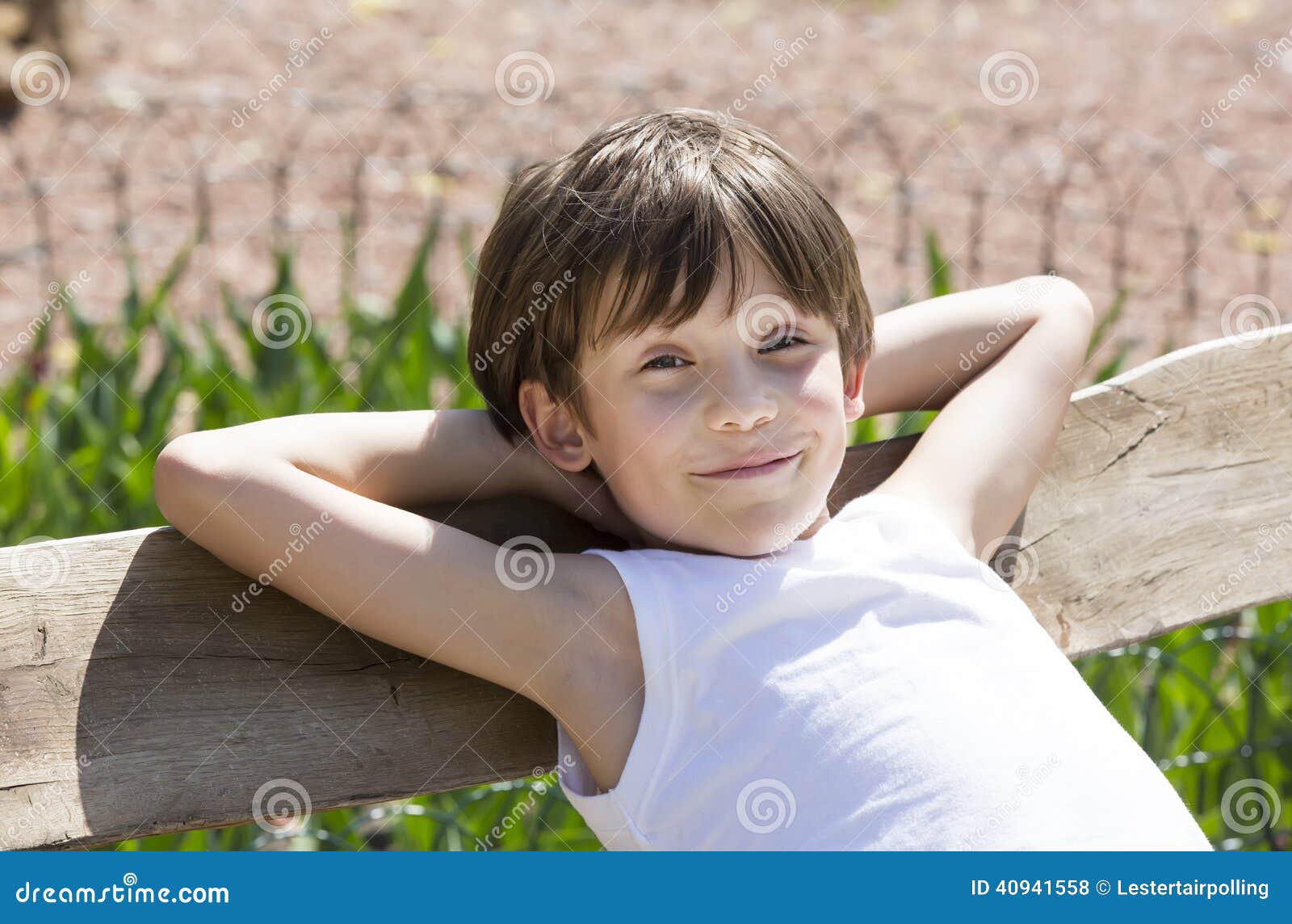 Portrait of a boy stock photo. Image of relax, alone - 40941558