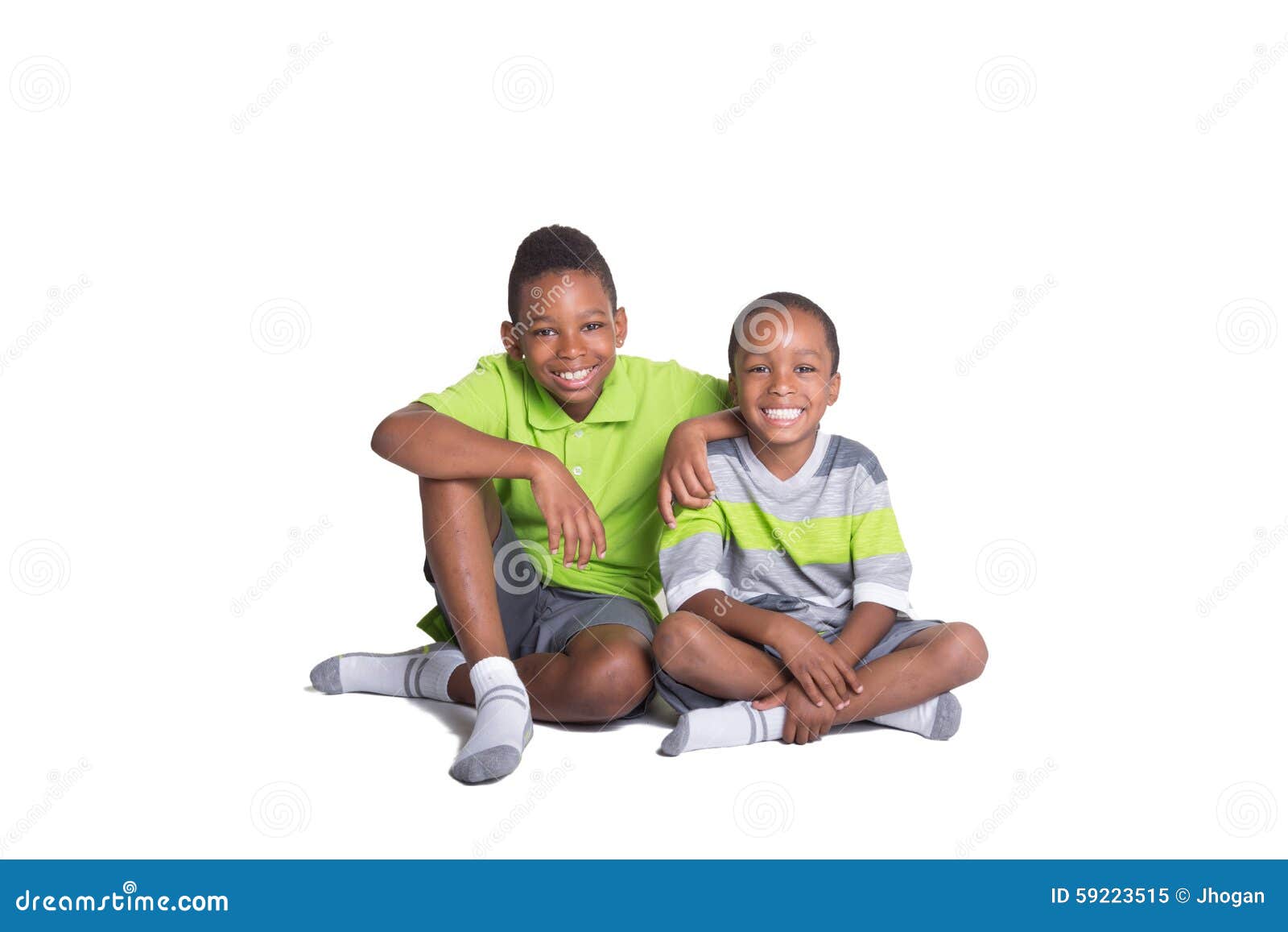 Portrait of 2 brothers stock image. Image of natural - 59223515