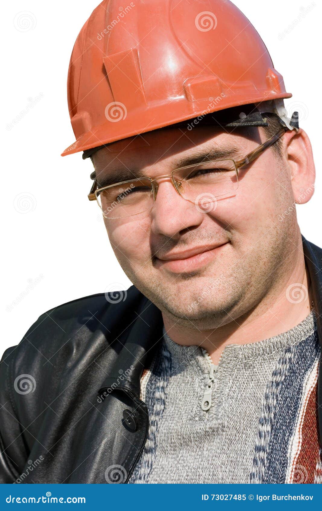 Portrait of a builder man stock image. Image of helmet - 73027485