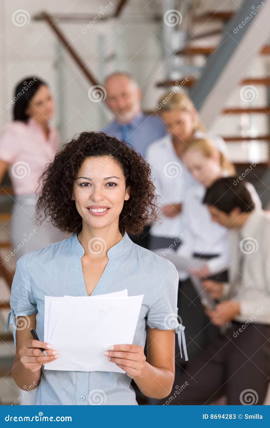 Portrait of Business Executives Stock Image - Image of focus, beautiful ...