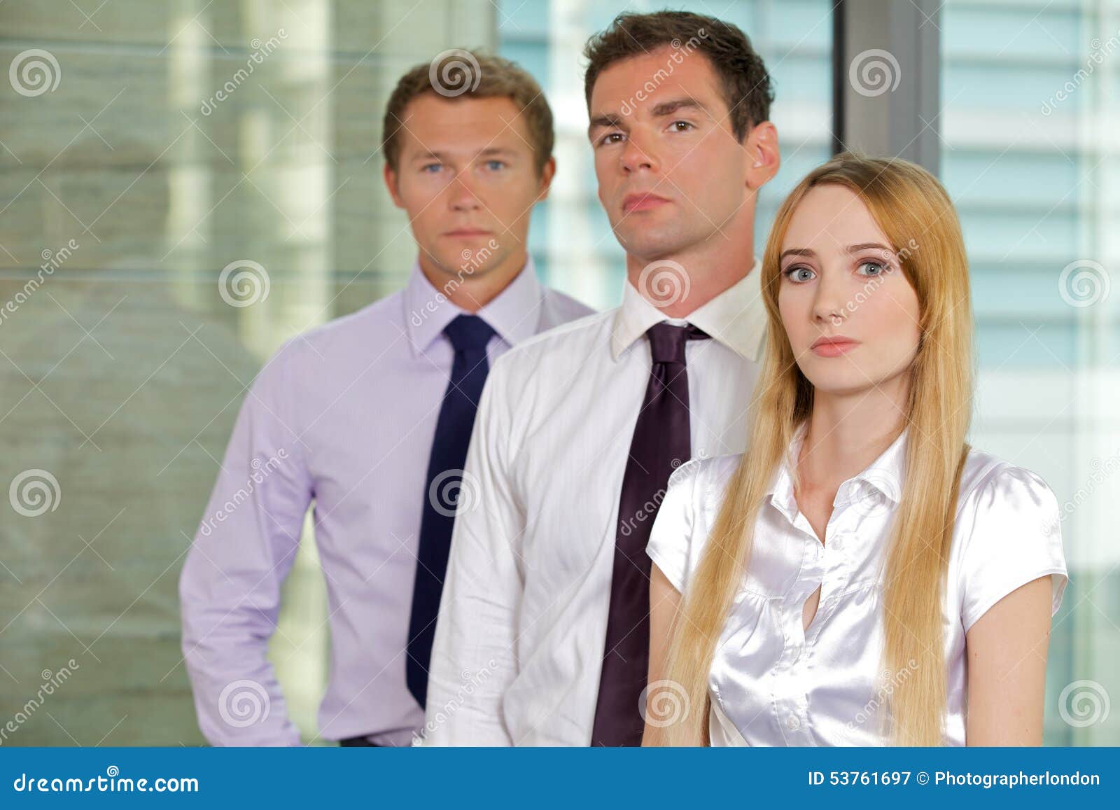 Portrait of Business Executives at Office Stock Image - Image of adults ...