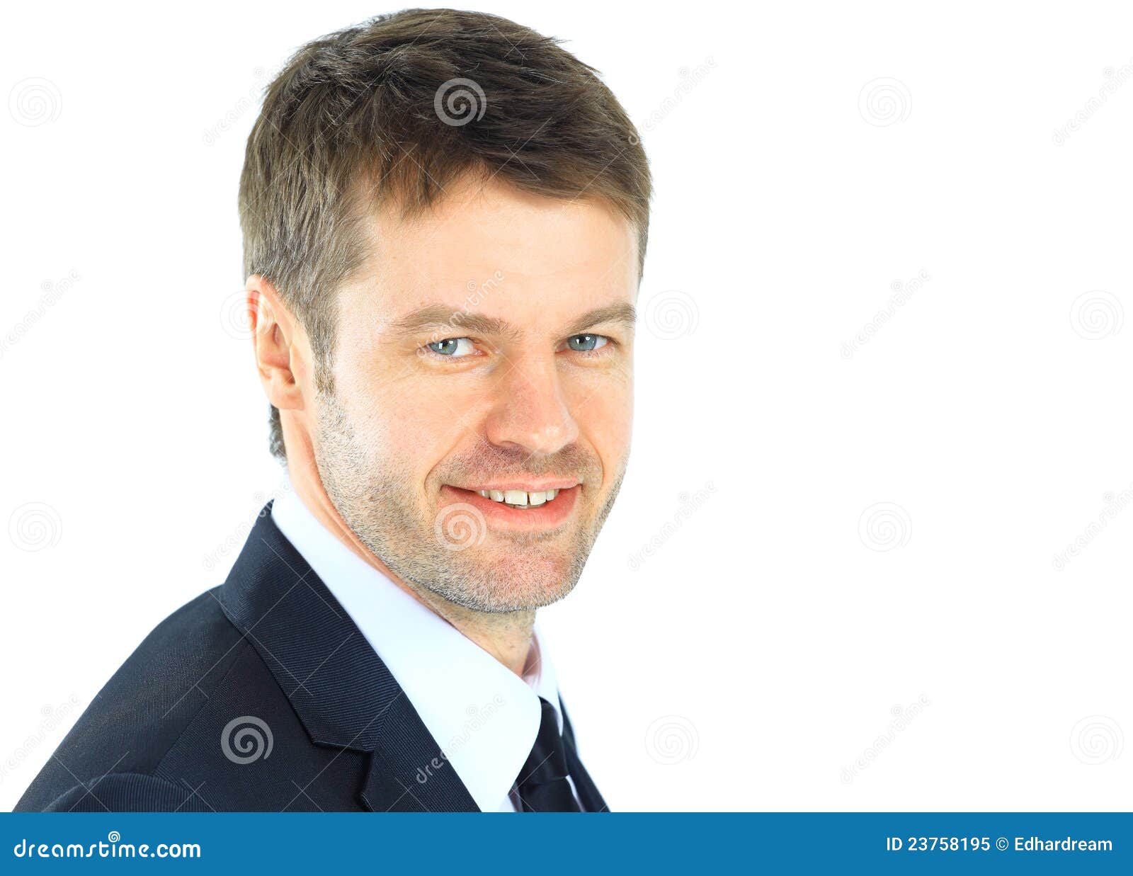 Portrait of a business man stock image. Image of lifestyle - 23758195