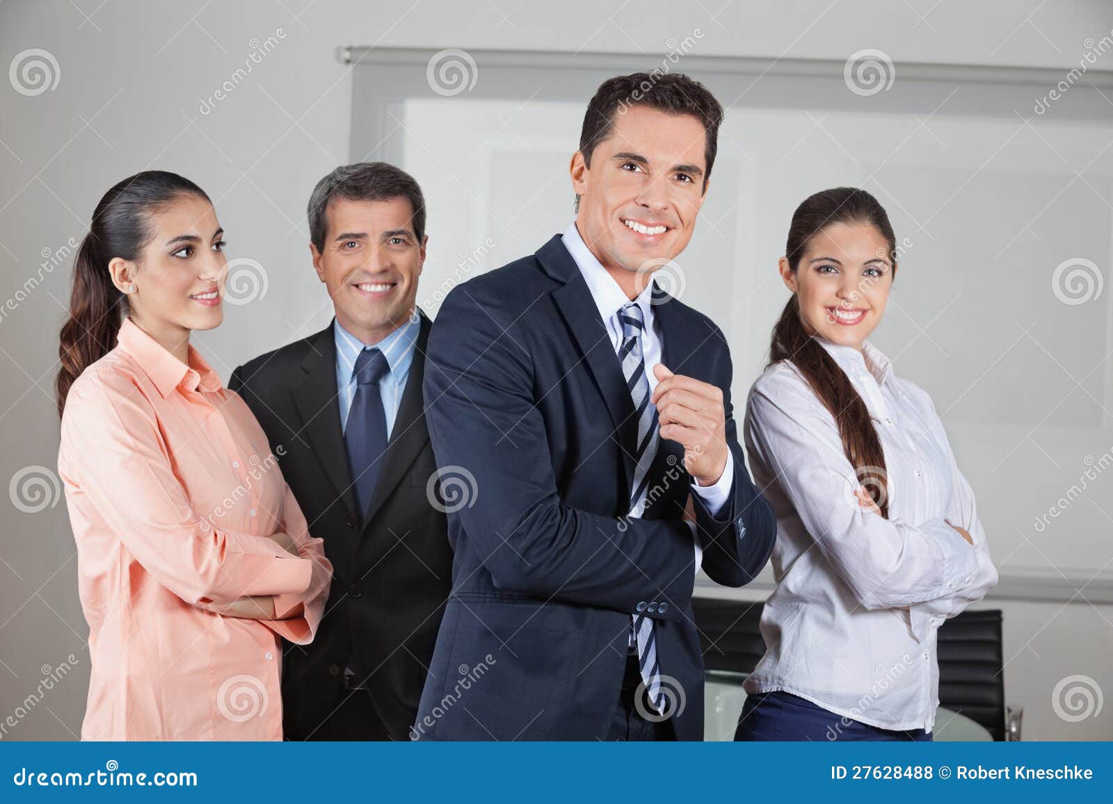 Portrait of Business Office Team Stock Photo - Image of partner, career ...