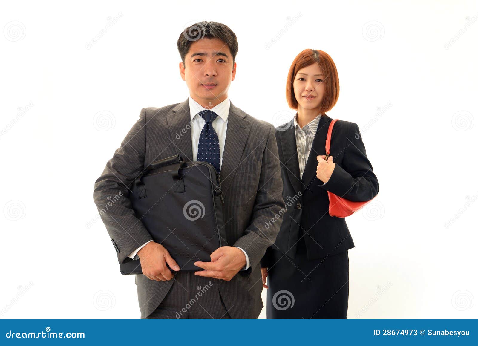 Portrait of Business People Stock Image - Image of businesswoman ...