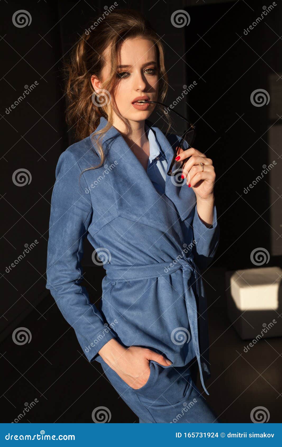 Portrait of a Business Secretary at Work in the Office Stock Photo ...