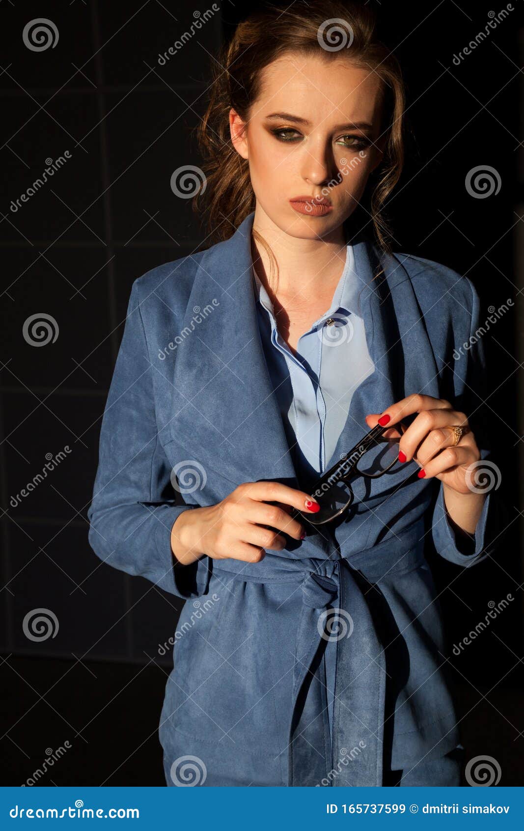 Portrait of a Business Secretary at Work in the Office Stock Image ...