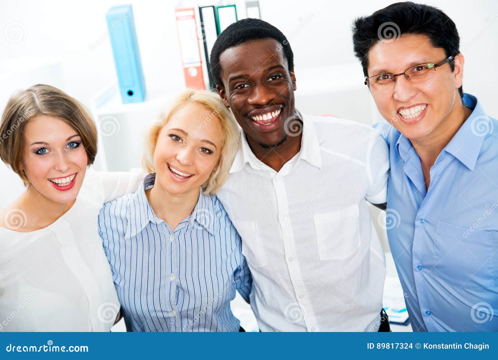 Portrait of business team stock photo. Image of formal - 89817324
