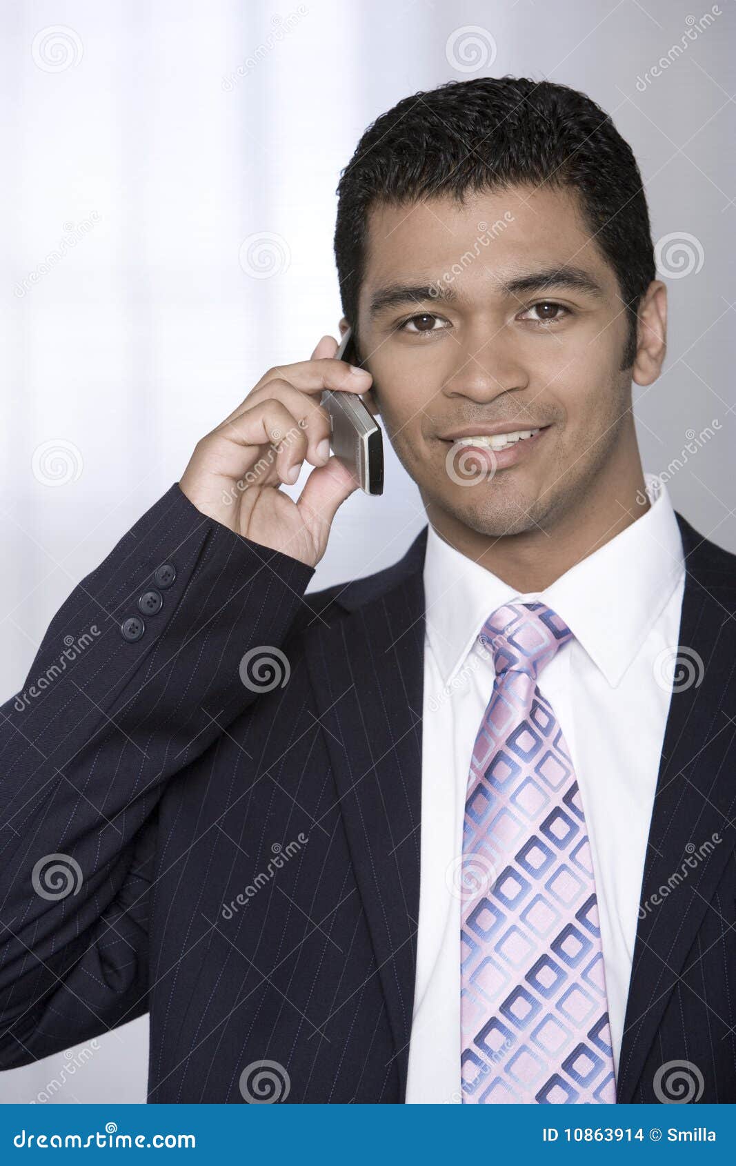 Portrait of Businessman on a Phone Stock Photo - Image of businessman ...