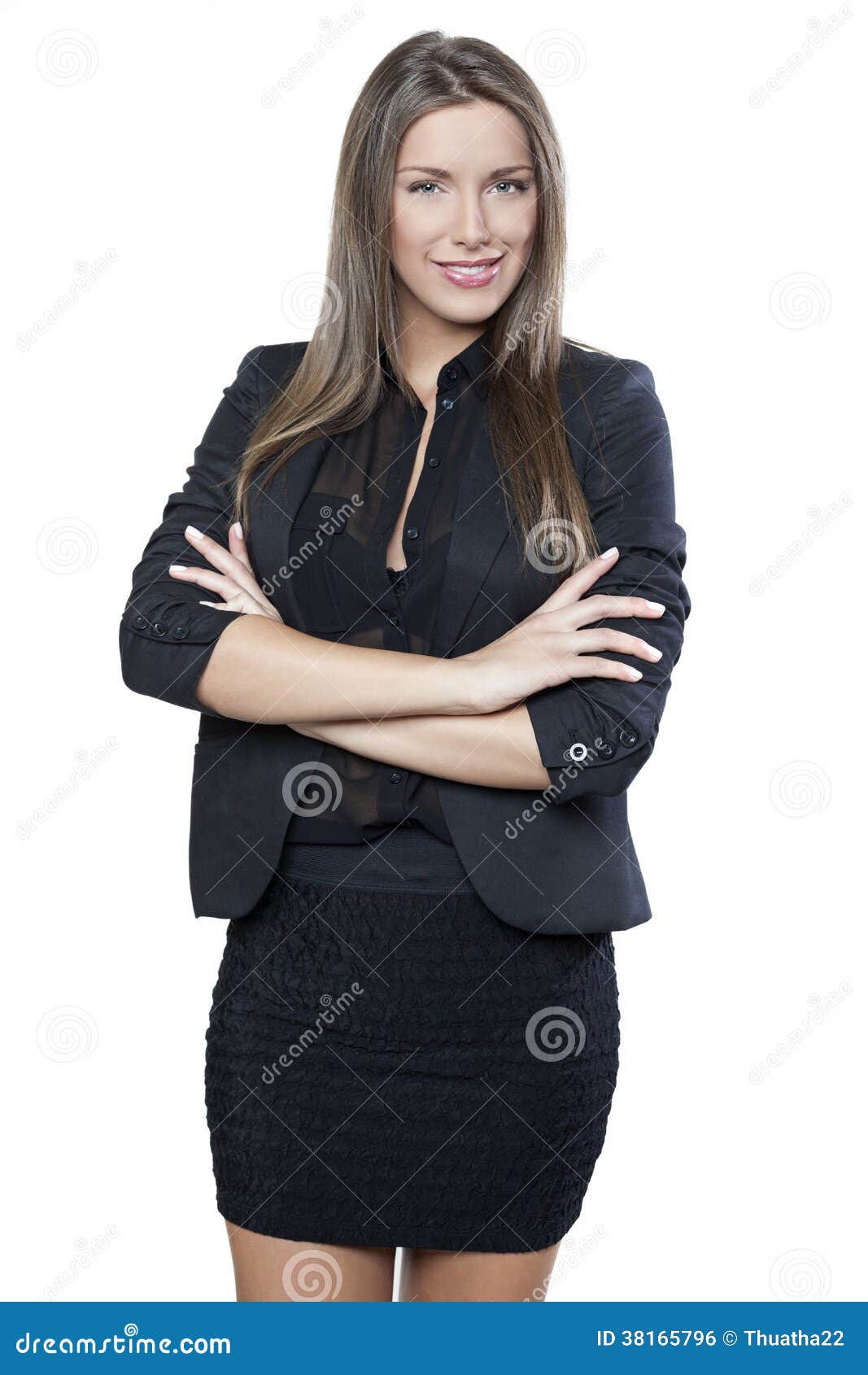 Portrait of a Bussines Women Stock Photo - Image of model, business ...