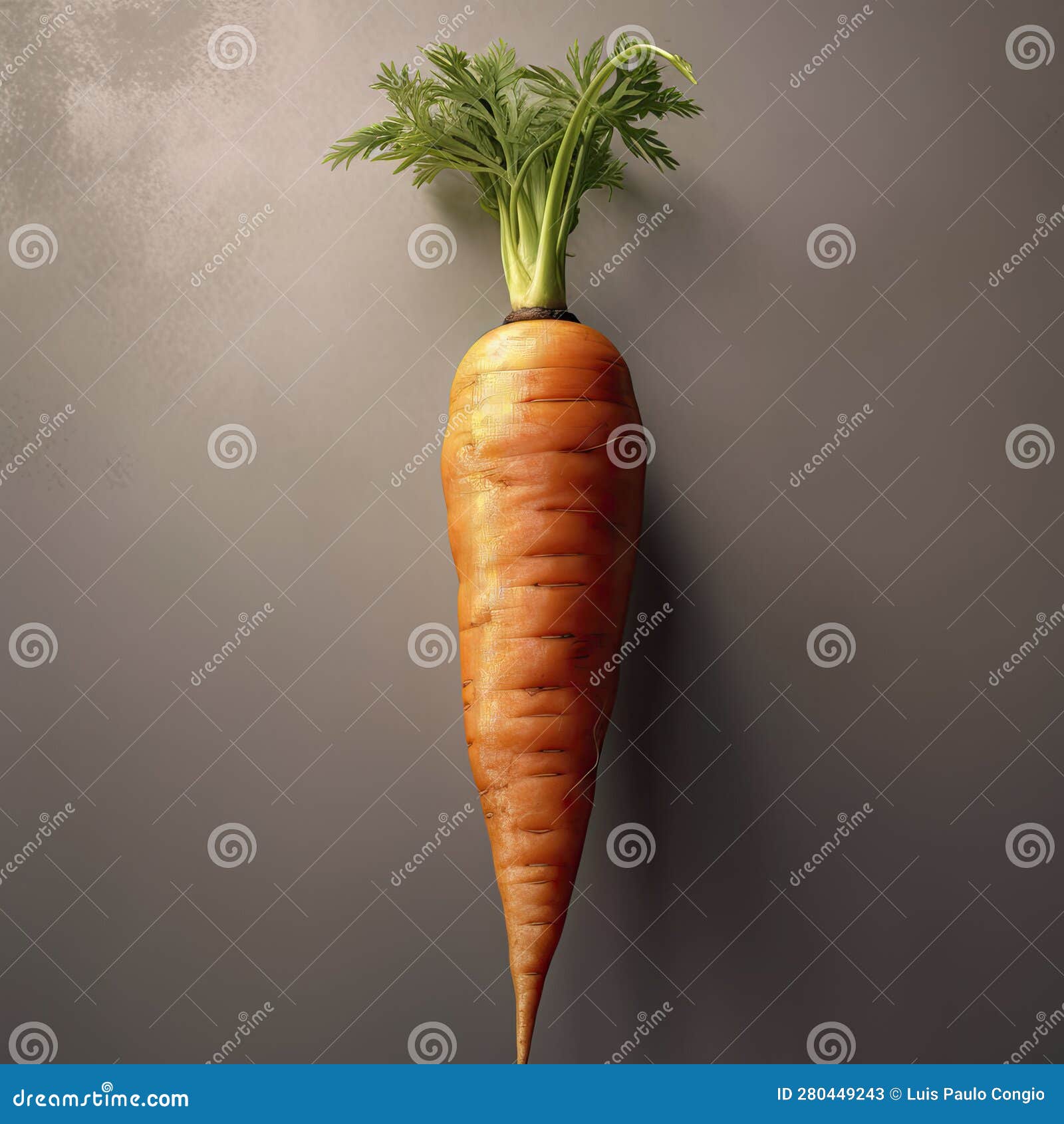 A portrait of a carrot stock image. Illustration of health - 280449243