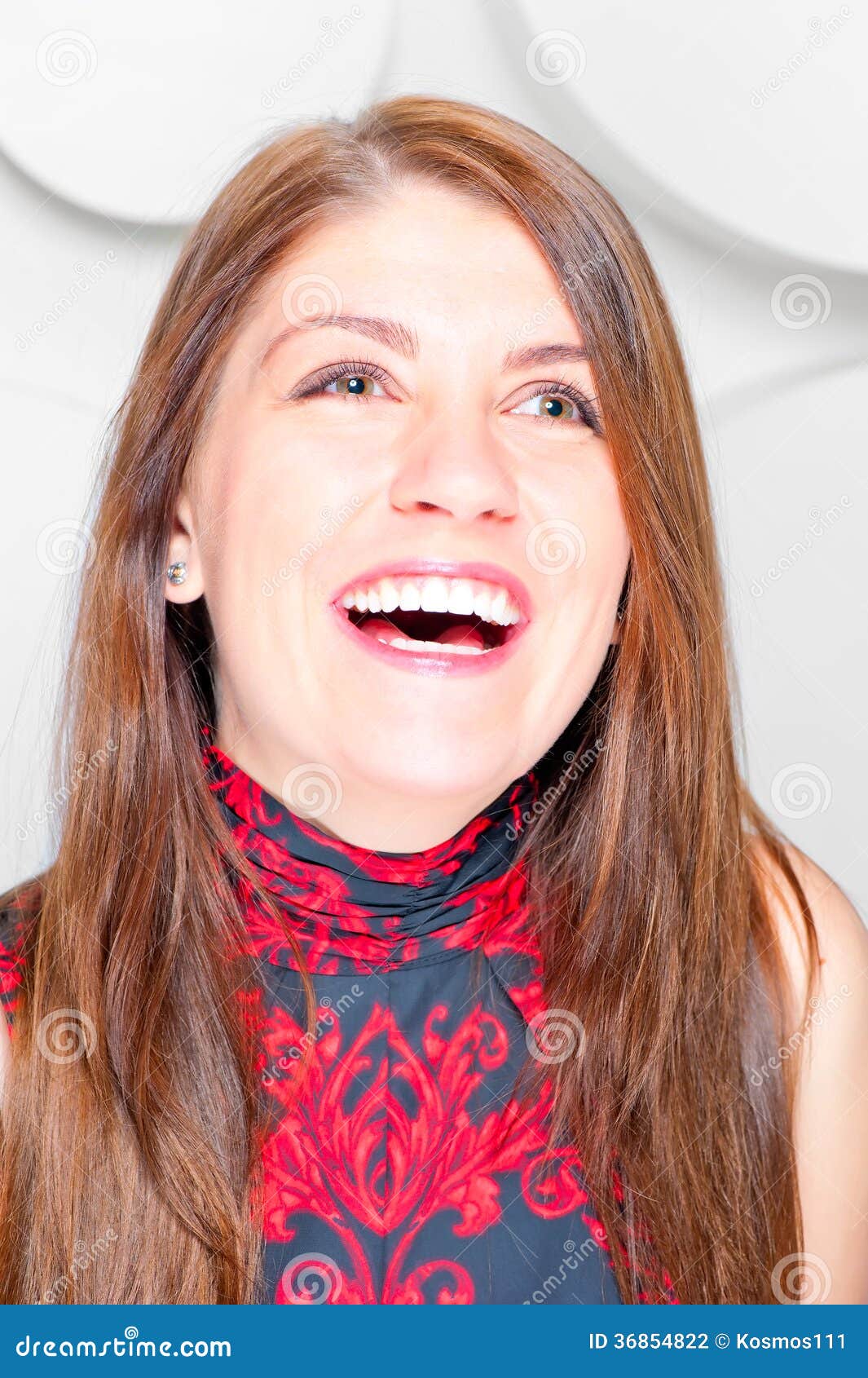 Portrait of Charming Woman with a Beautiful Smile Stock Photo - Image ...