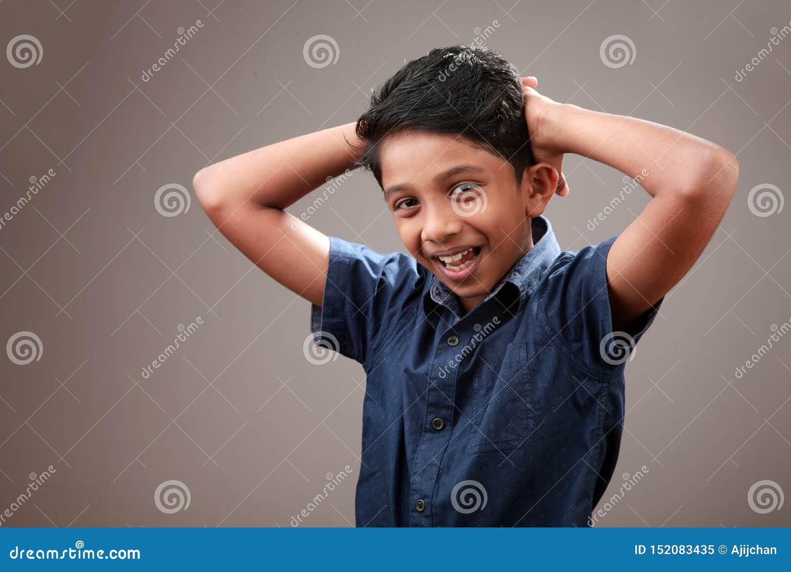 A cheering young boy stock image. Image of people, excited - 152083435