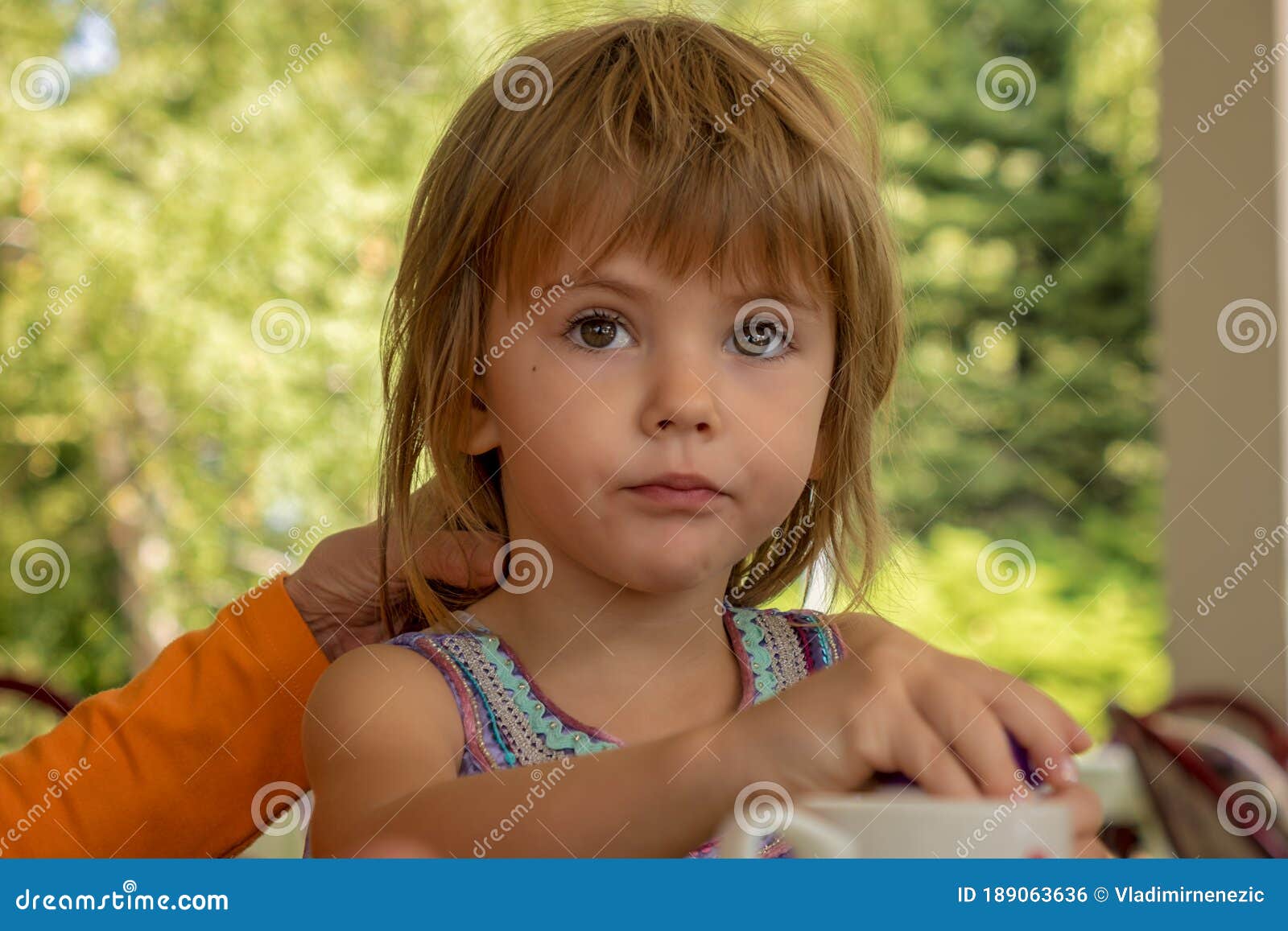 Portrait of a child stock photo. Image of model, fashion - 189063636