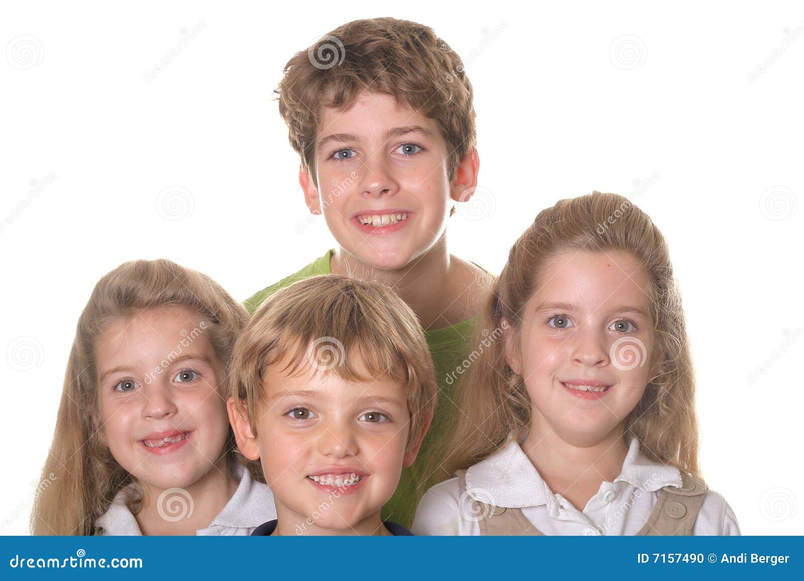 Portrait of children stock photo. Image of beautiful, happiness - 7157490