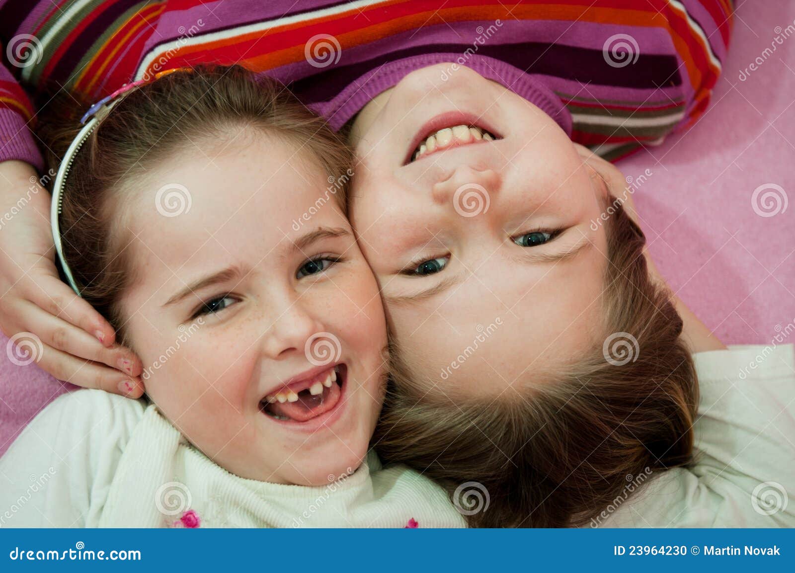 Portrait of Children from Above Stock Photo - Image of detail, kids ...