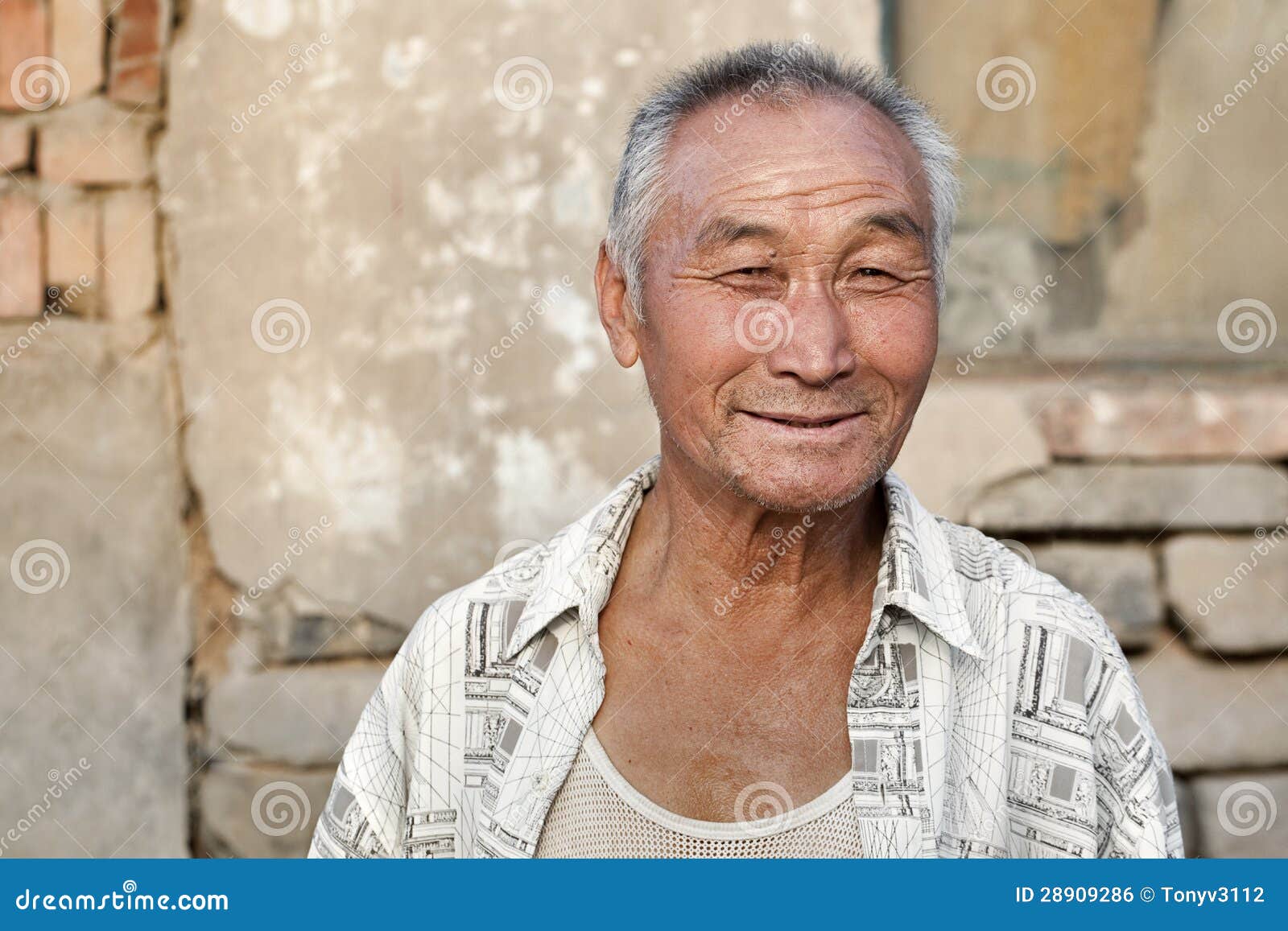 Portrait of a Chinese Male Elderly Editorial Photo - Image of maturity ...