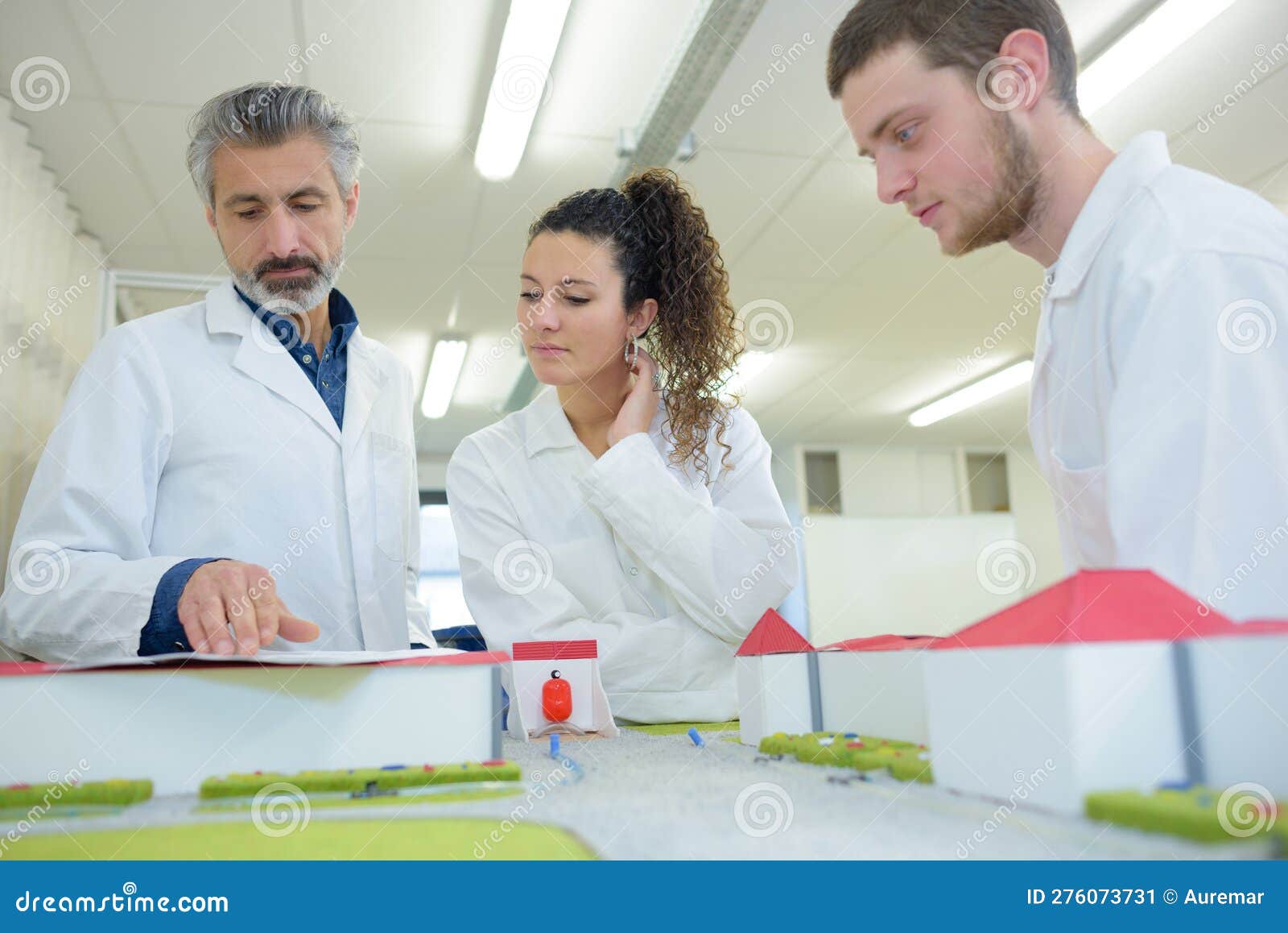 Portrait 3 Civil Engineer Class Stock Image - Image of symbols ...