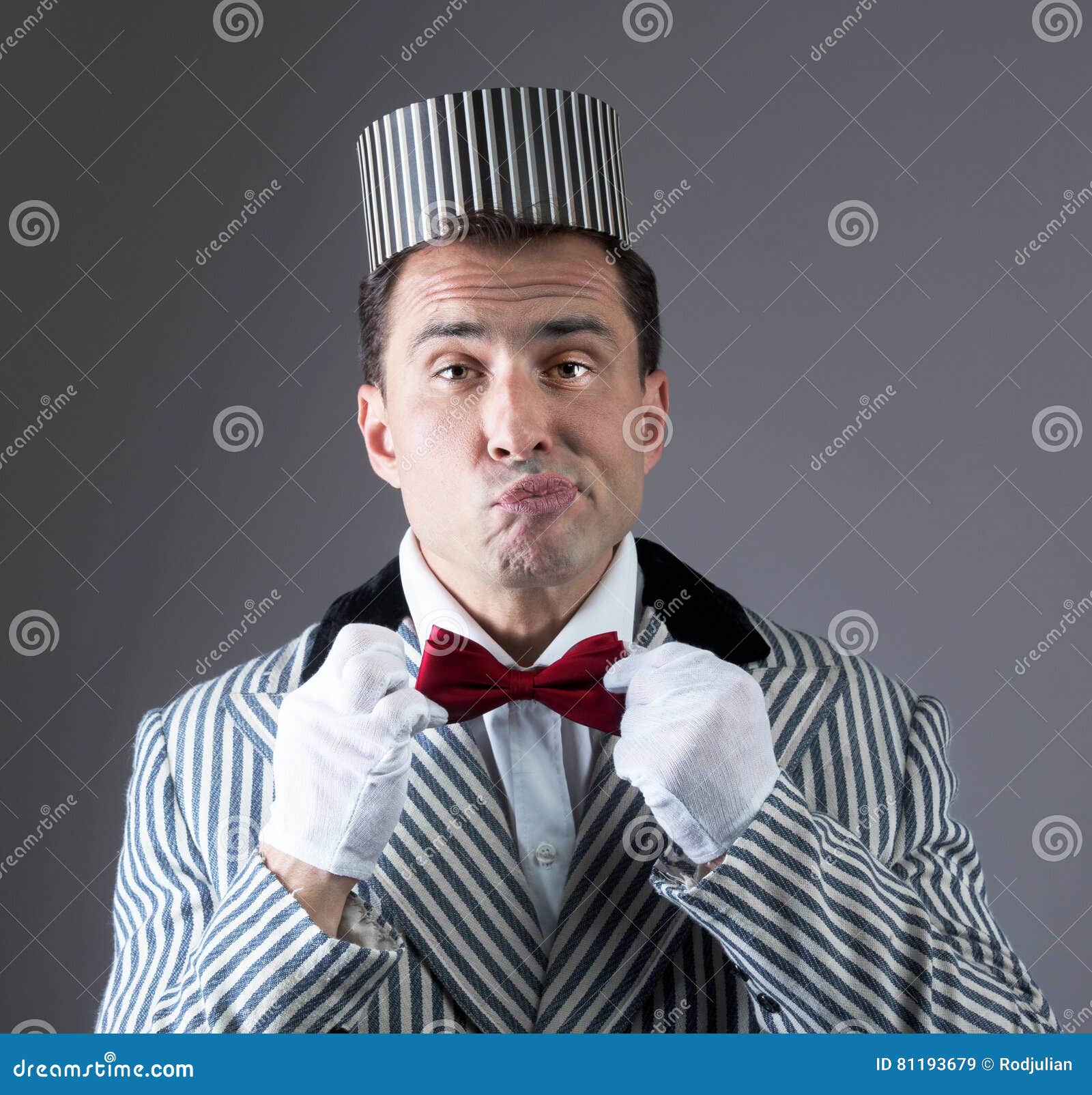 Portrait of a comedian stock image. Image of entertainment - 81193679