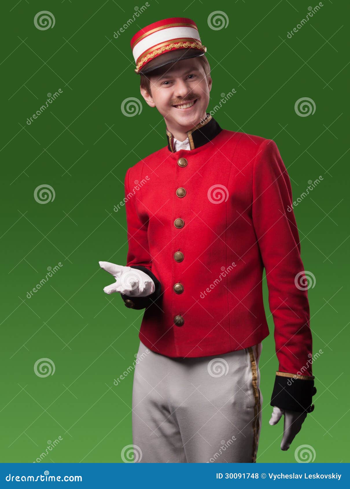 Portrait of a Concierge (porter) Stock Photo - Image of doorkeeper ...