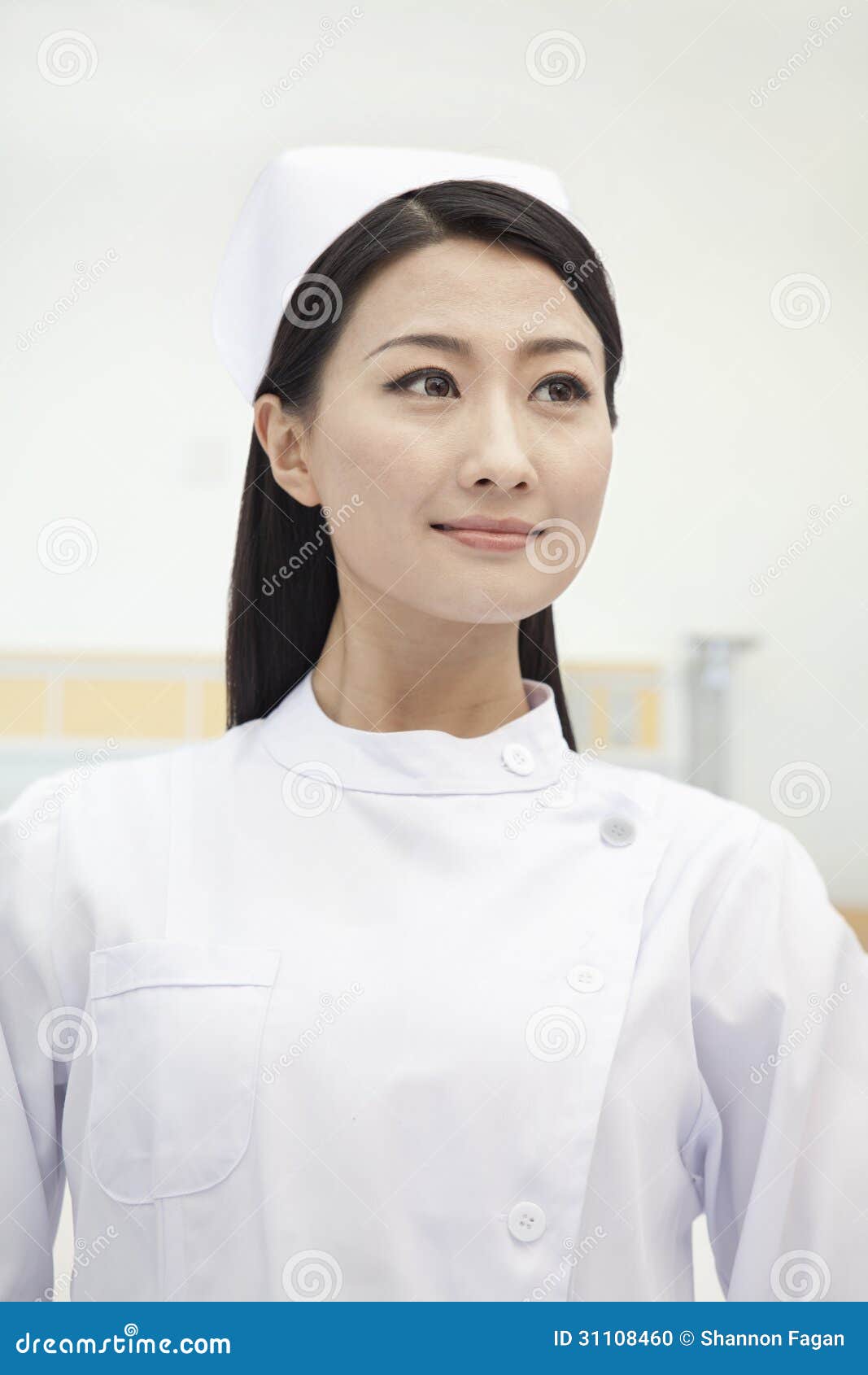 Beautiful Nurse At Hospital Posing With Injection In Hand. Royalty-Free ...