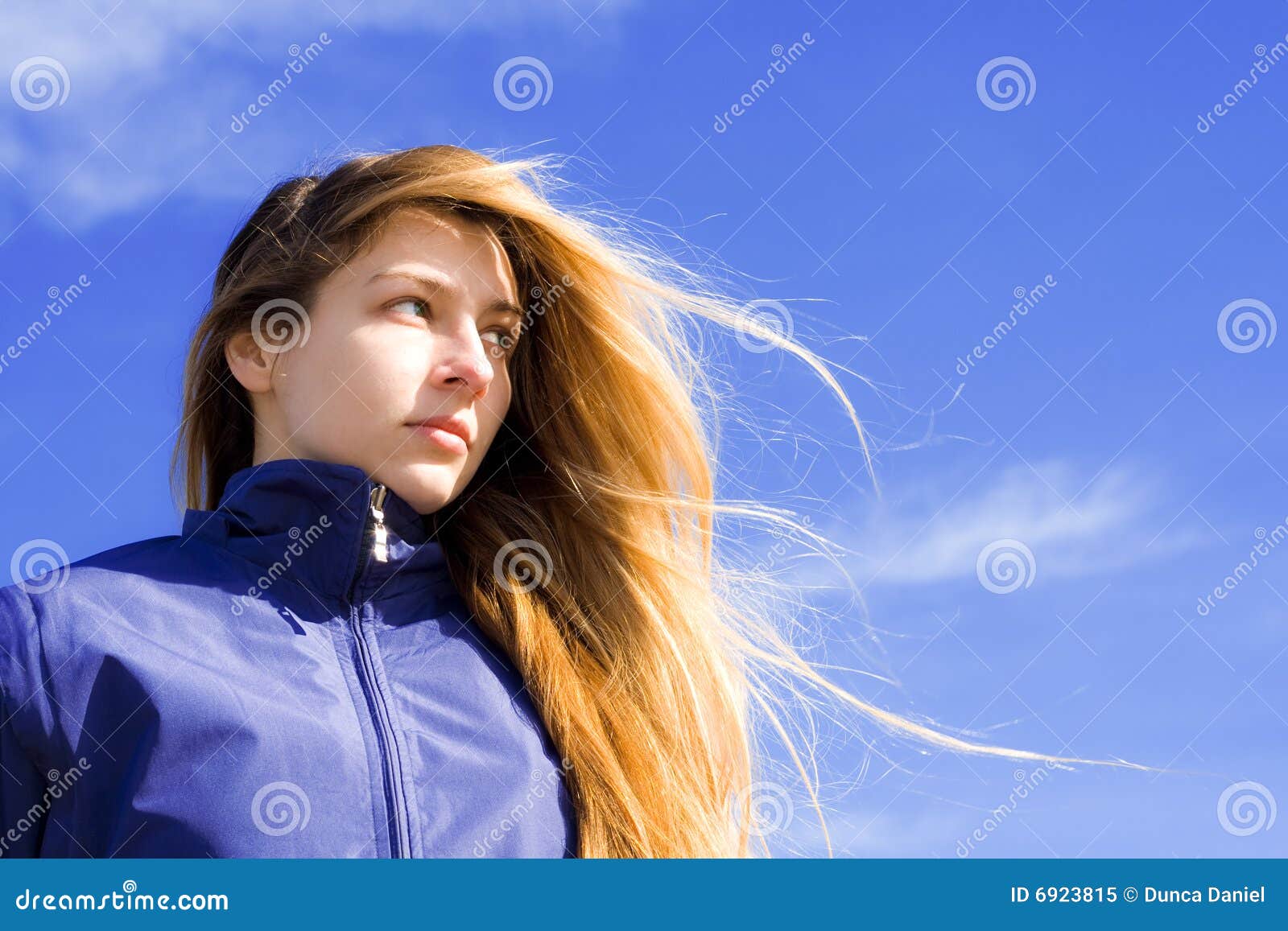 Portrait of Confident Bold Young Woman Stock Image - Image of boldness ...