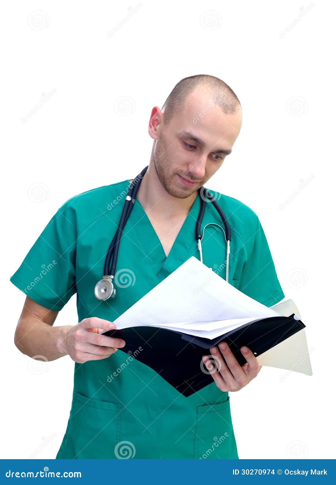 Confident doctor stock photo. Image of person, health - 30270974
