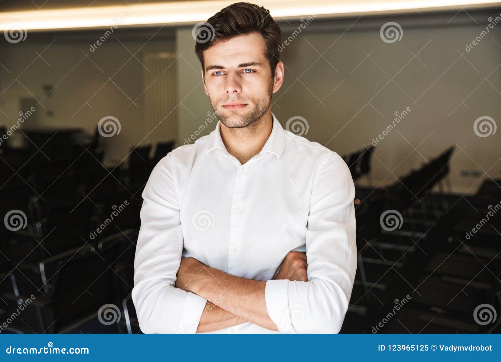 Portrait of a Confident Handsome Formal Dressed Man Stock Image - Image ...