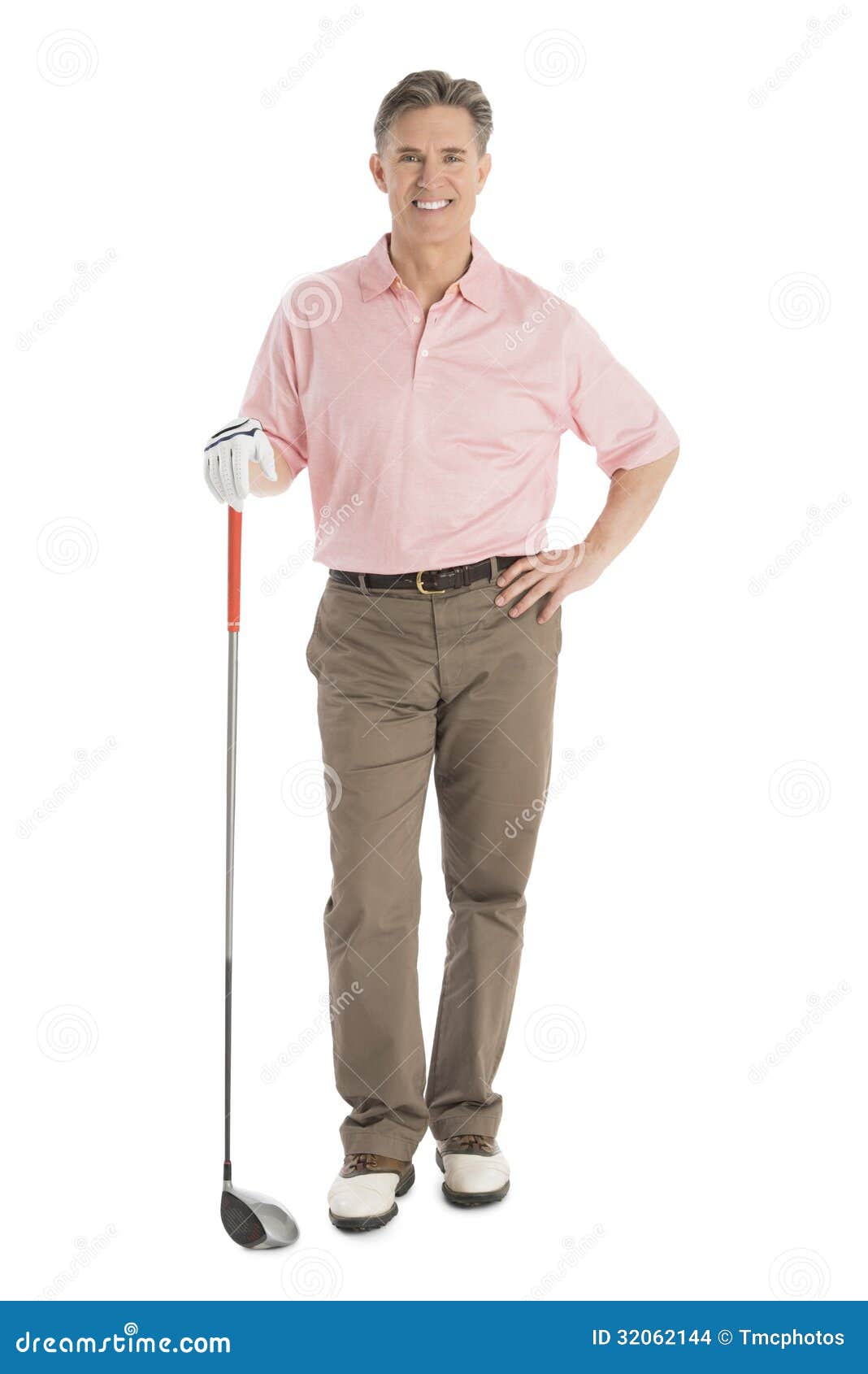 Portrait of Confident Man with Golf Club Stock Photo - Image of casual ... Portrait of Confident Man with Golf Club Stock Photo - Image of casual ...