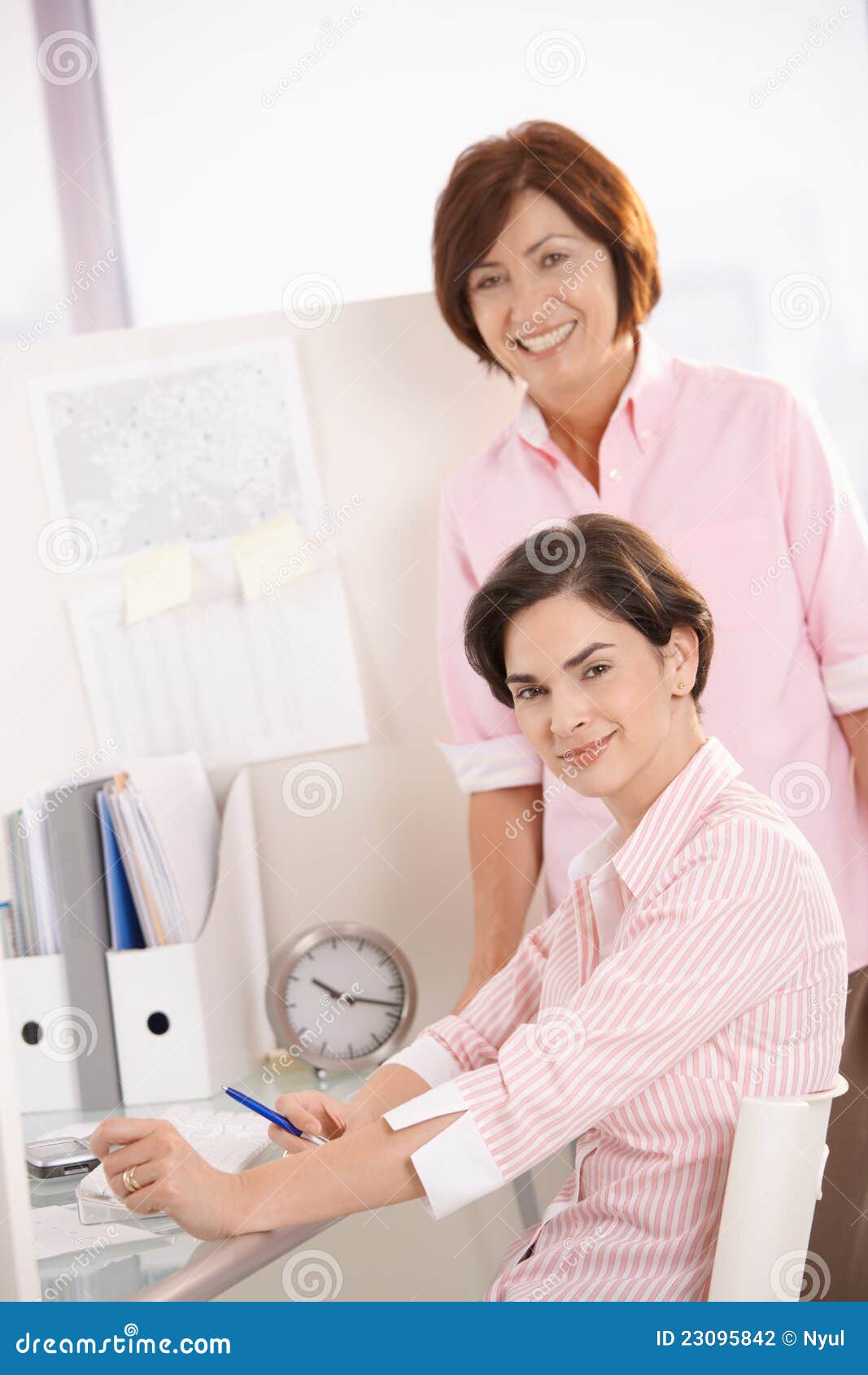 Portrait of Confident Office Workers Stock Photo - Image of caucasian ...