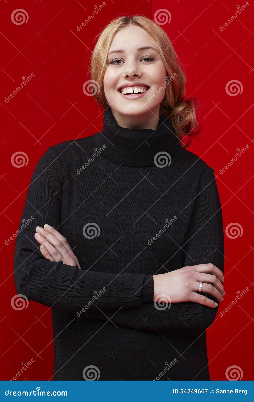 Portrait of Confident Woman Stock Image - Image of years, polo: 54249667