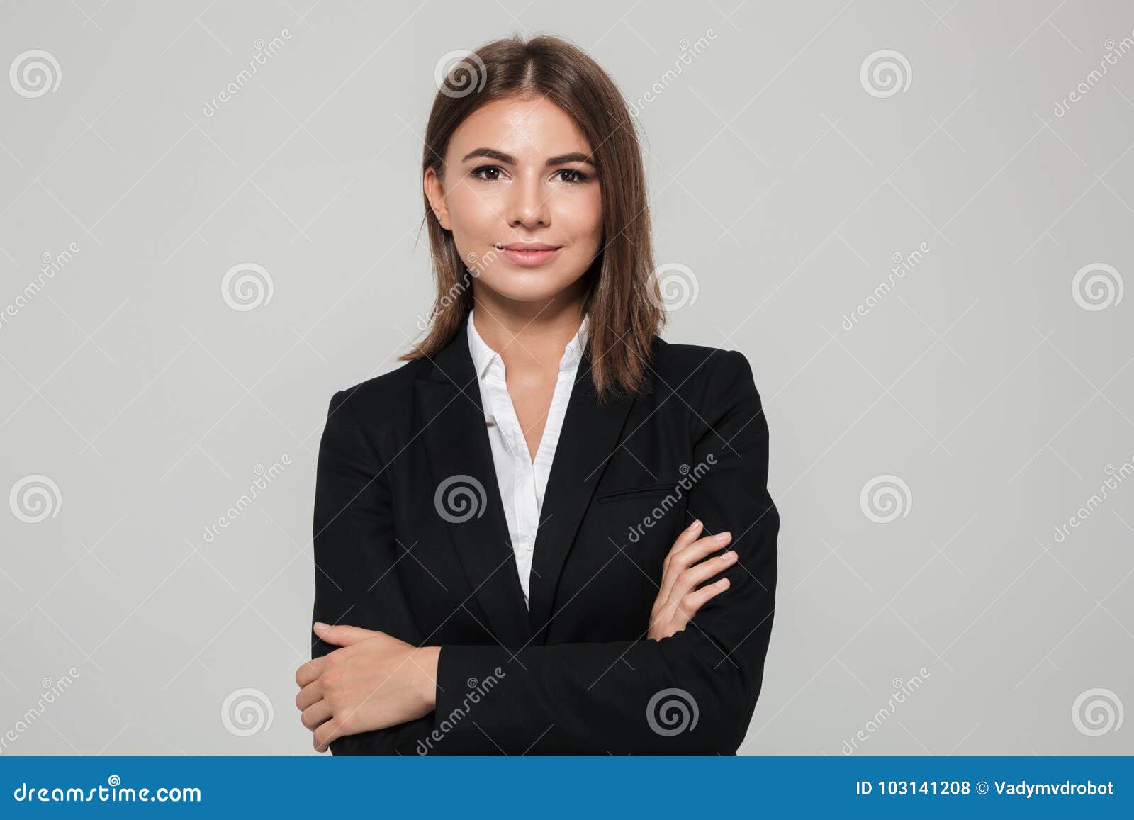 Portrait of a Confident Young Businesswoman in Suit Stock Photo - Image ... Portrait of a Confident Young Businesswoman in Suit Stock Photo - Image ...