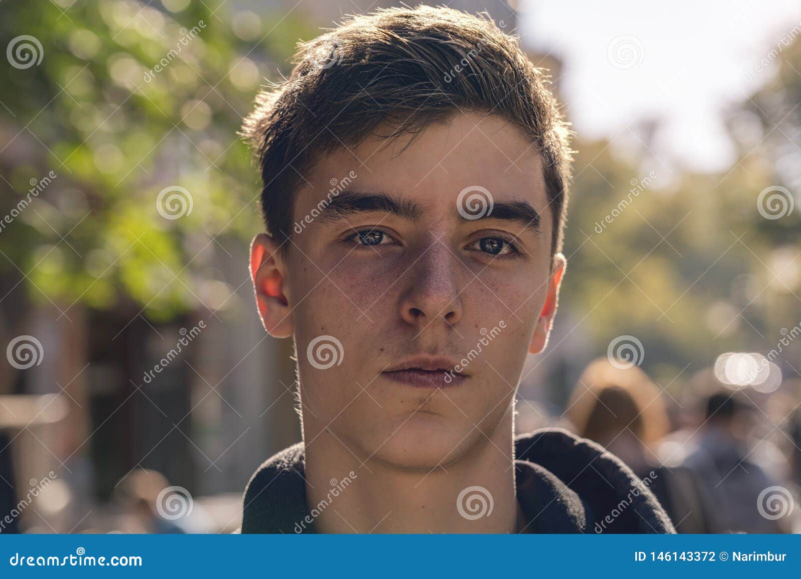 Confident Young Man in the Street Stock Photo - Image of beautiful ...
