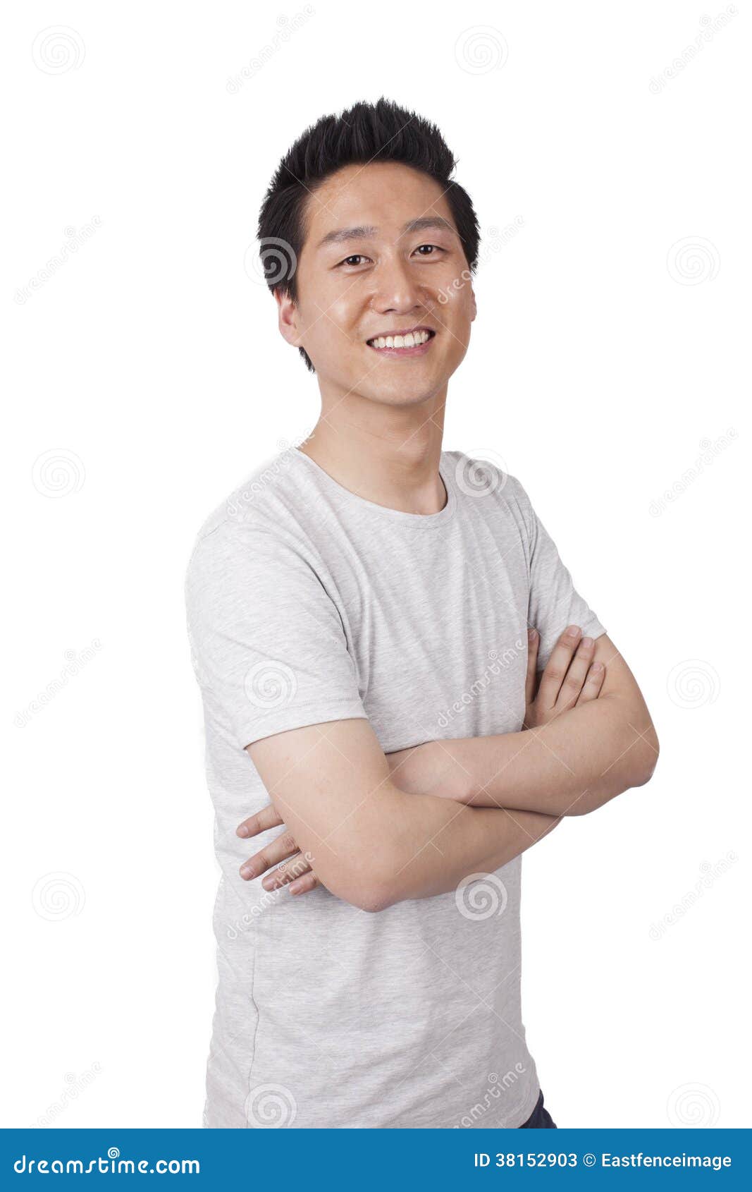 Portrait of a Confident Youngman Stock Image - Image of adults, colour ...