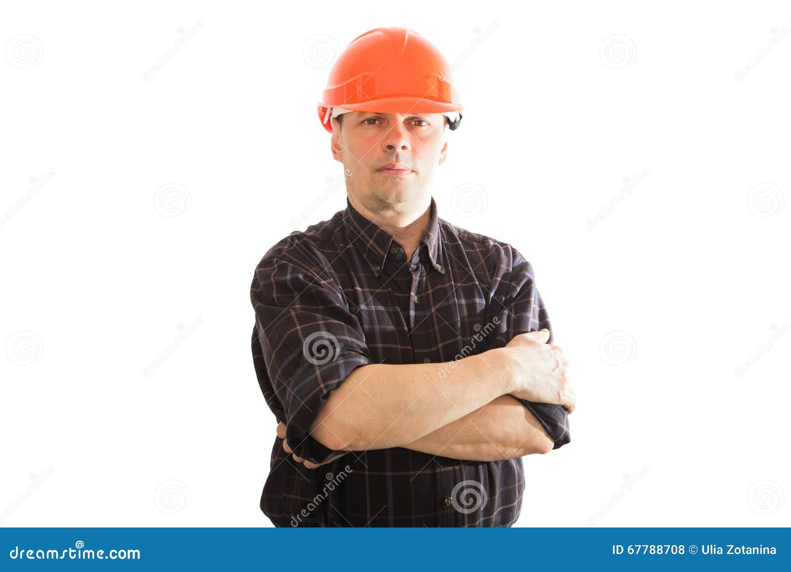 Portrait of Construction Builder Stock Photo - Image of constructor ...