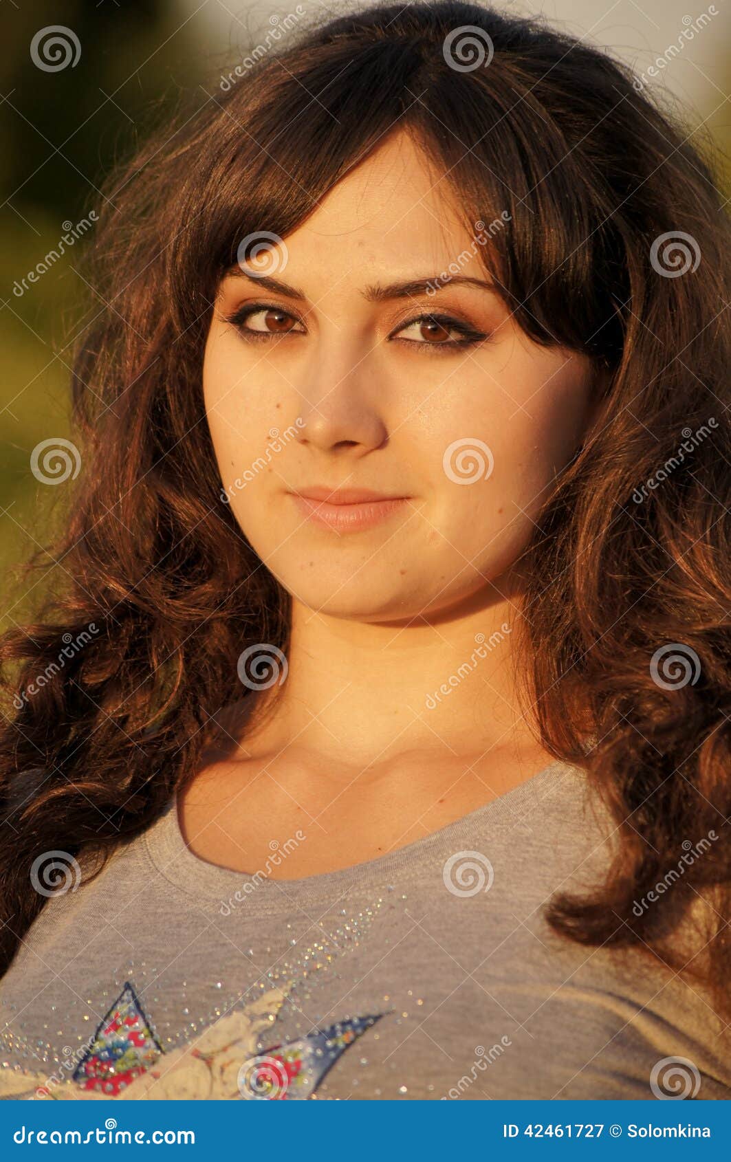 Portrait of the cool girl stock image. Image of model - 42461727