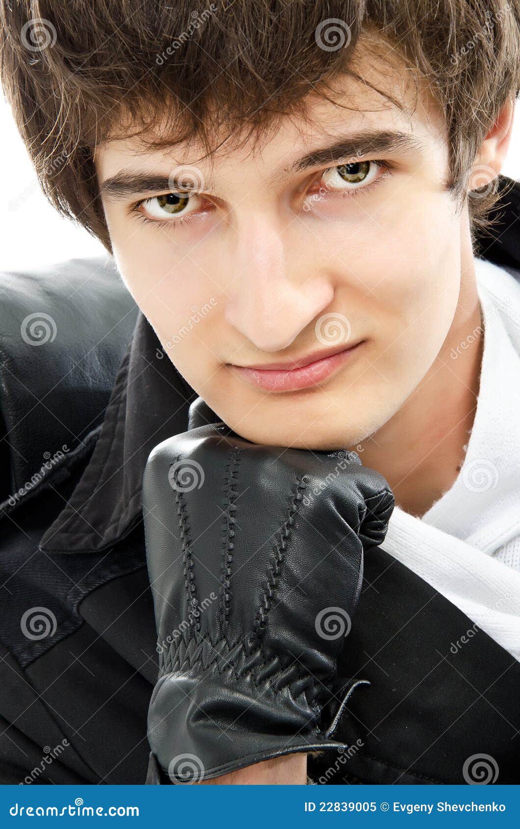 Portrait of a cool man stock image. Image of masculine - 22839005