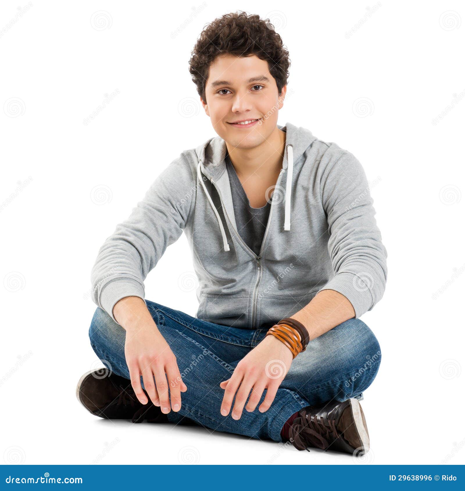 Portrait of a Cool Young Guy Stock Photo - Image of isolated, confident ...