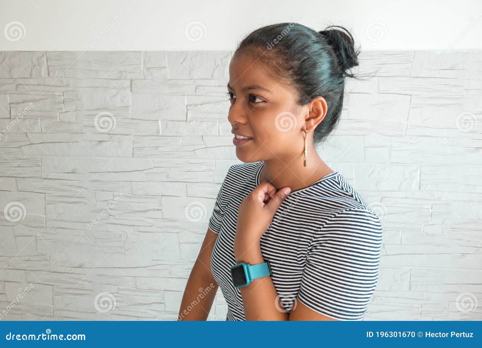 Portrait of a Cool Young Woman Looking Serious Stock Photo - Image of ...