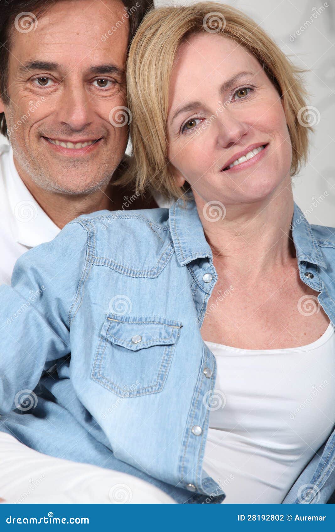 Portrait of a couple stock photo. Image of happiness - 28192802