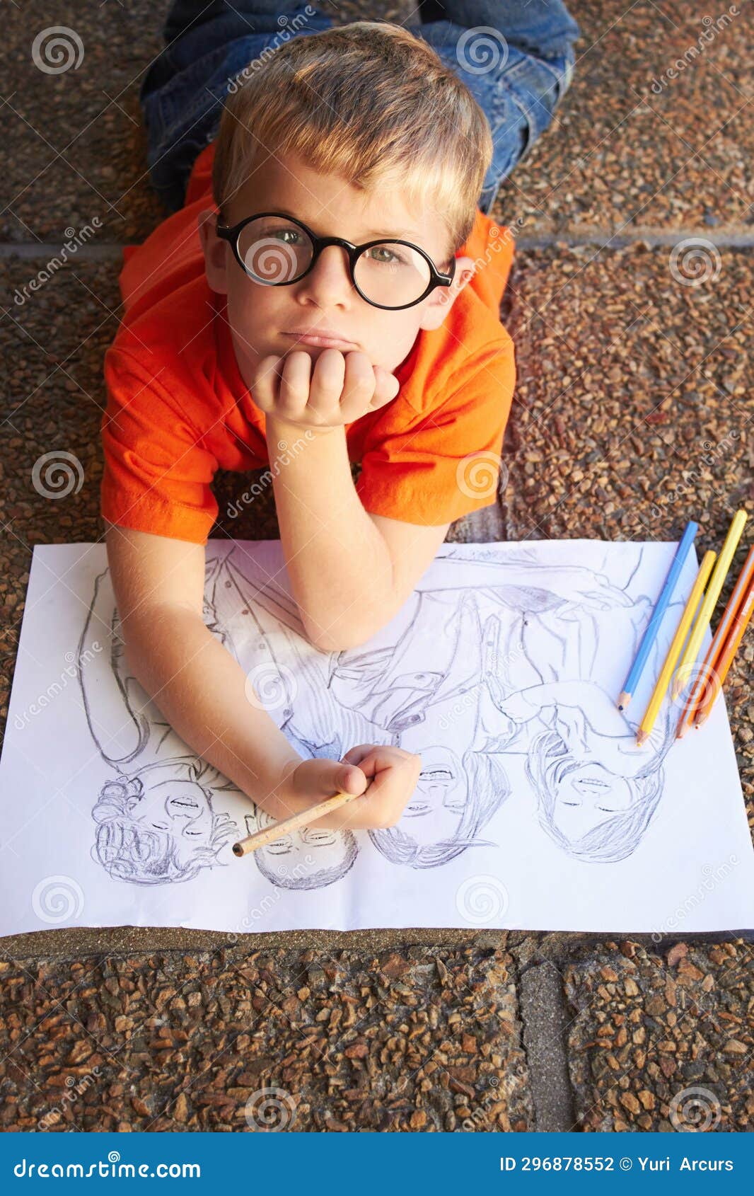 Portrait, Creative and Student with a Sketch, Drawing and Creativity ...