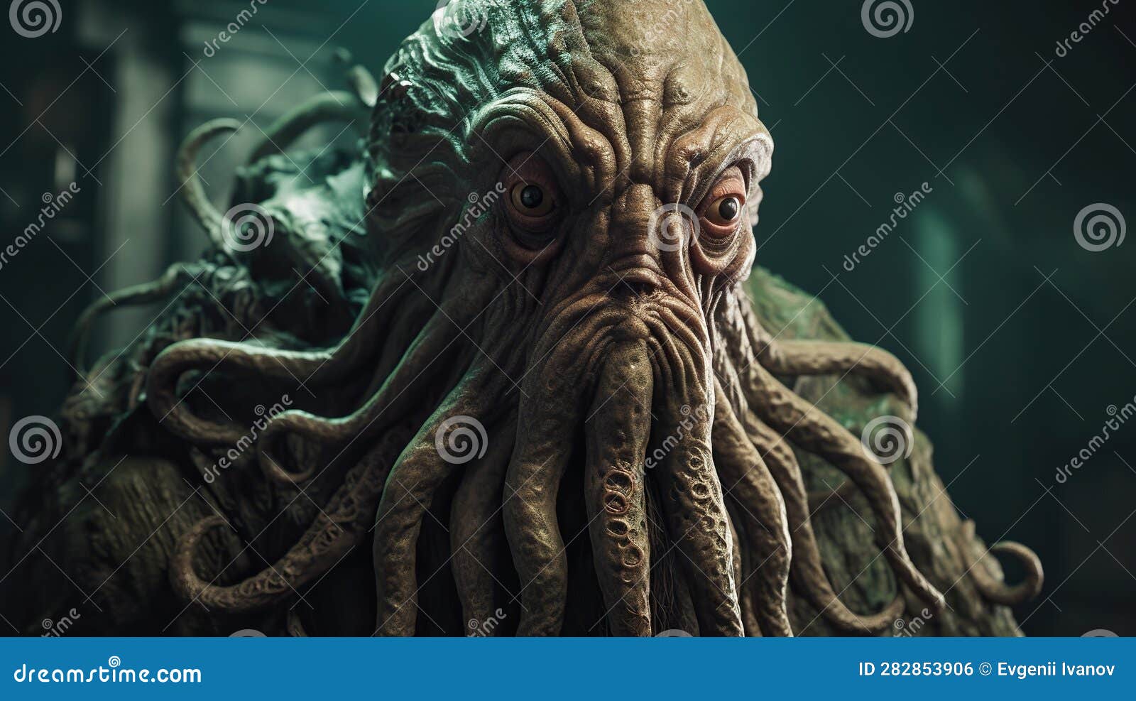 Portrait Of The Cthulhu Monster Royalty-Free Stock Image ...