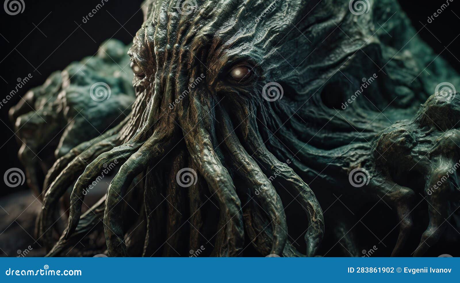 Portrait Of The Cthulhu Monster Royalty-Free Stock Image ...